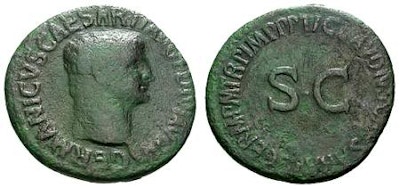 OTD 2004 years ago massively popular, great general, Germanicus is ...